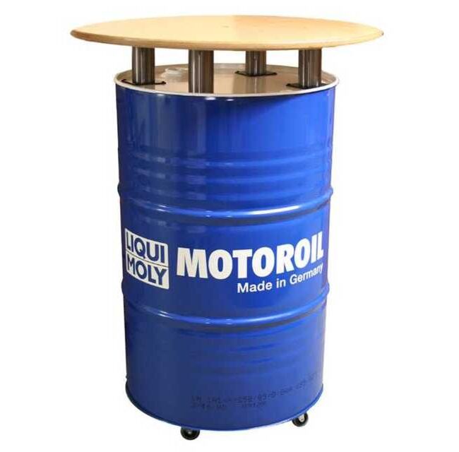 oil drum table